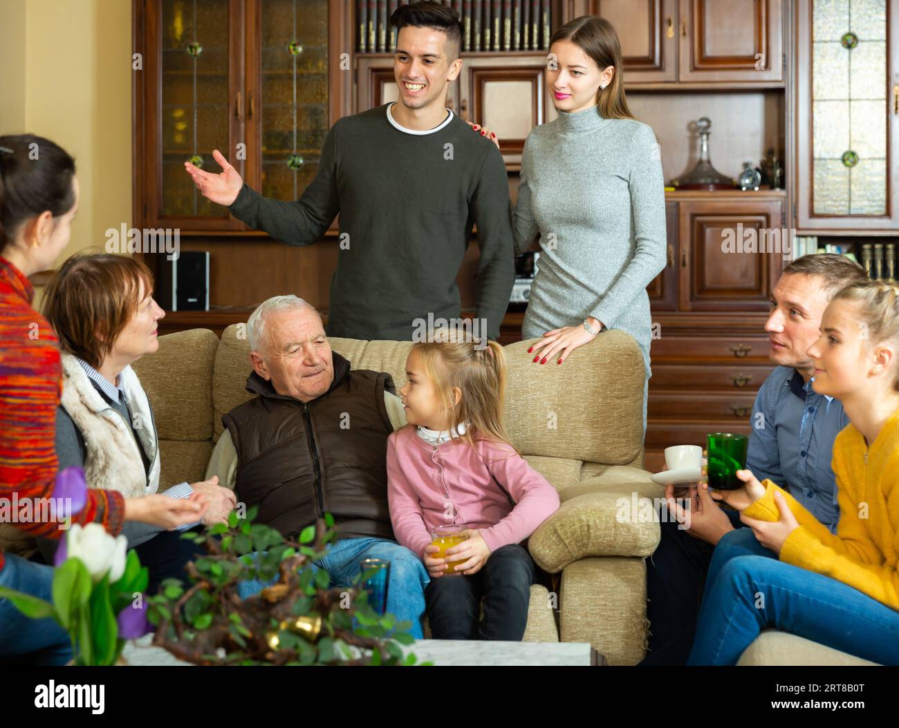 Family leisure mom son meet hi-res stock photography and images - Alamy