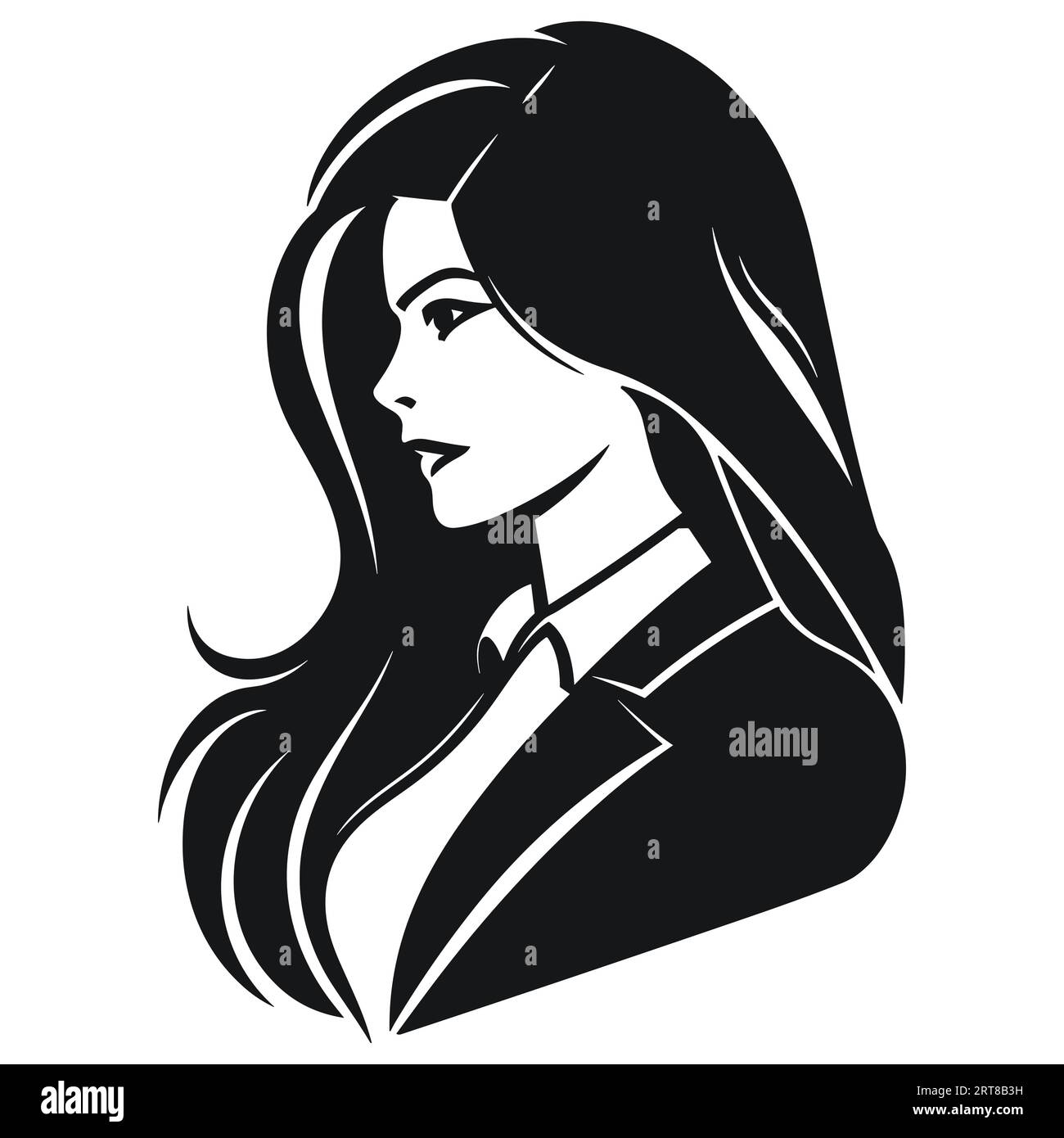 Business woman icon vector illustration Stock Vector Image & Art - Alamy