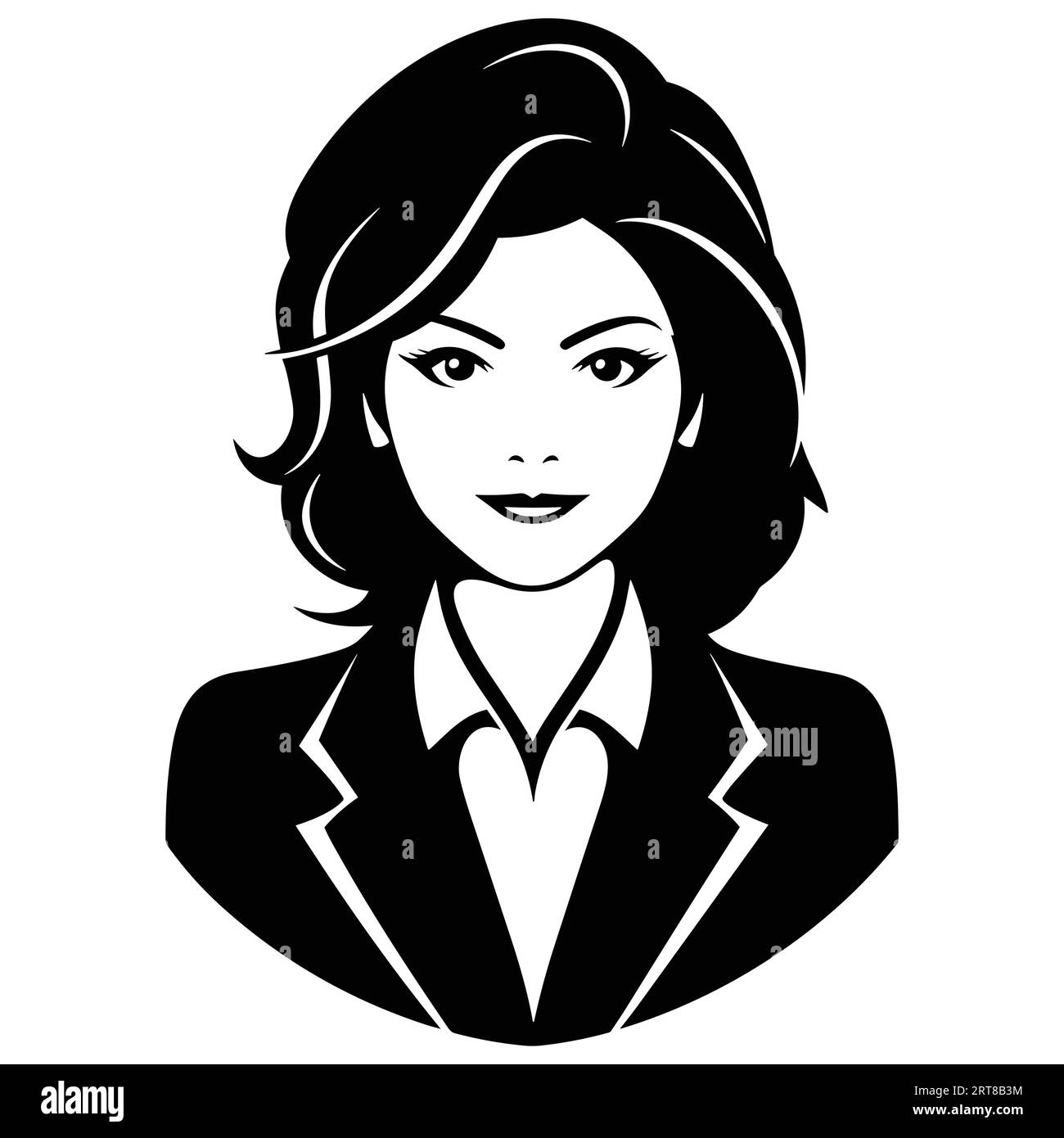 Business Woman Icon Vector Illustration Stock Vector Image And Art Alamy