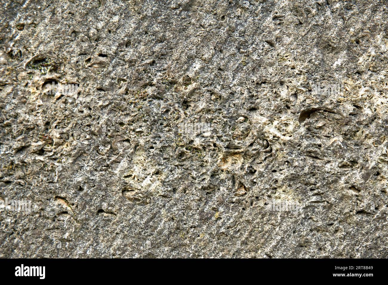 Weathered old natural stone surface outside Stock Photo - Alamy