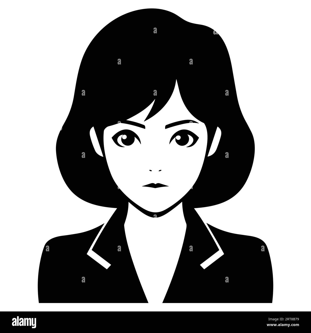 Black professor at his desk Stock Vector Images - Alamy