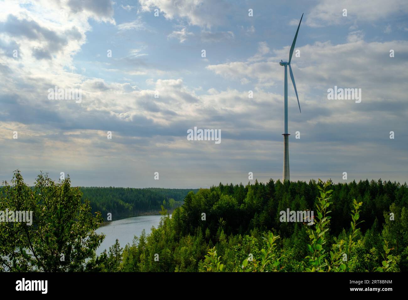 This is a former shale quarry with azure water and picturesque hills ...
