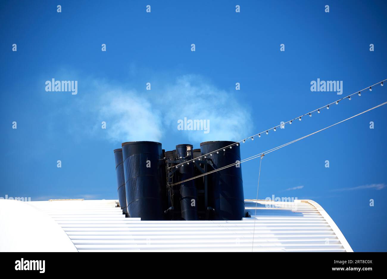 Cruise ship fuel pipe hi-res stock photography and images - Alamy
