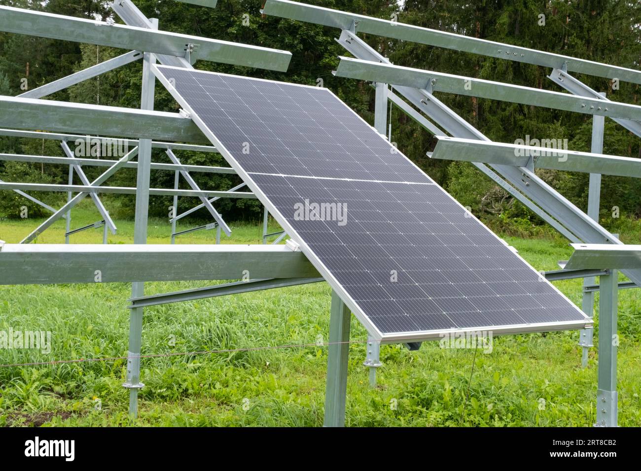 Solar panel with nano coating. Renewable energy from the sun, green ...