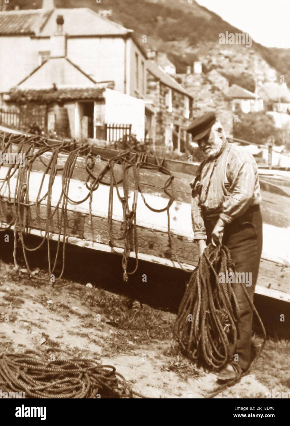 Fisherman victorian period hi-res stock photography and images - Alamy