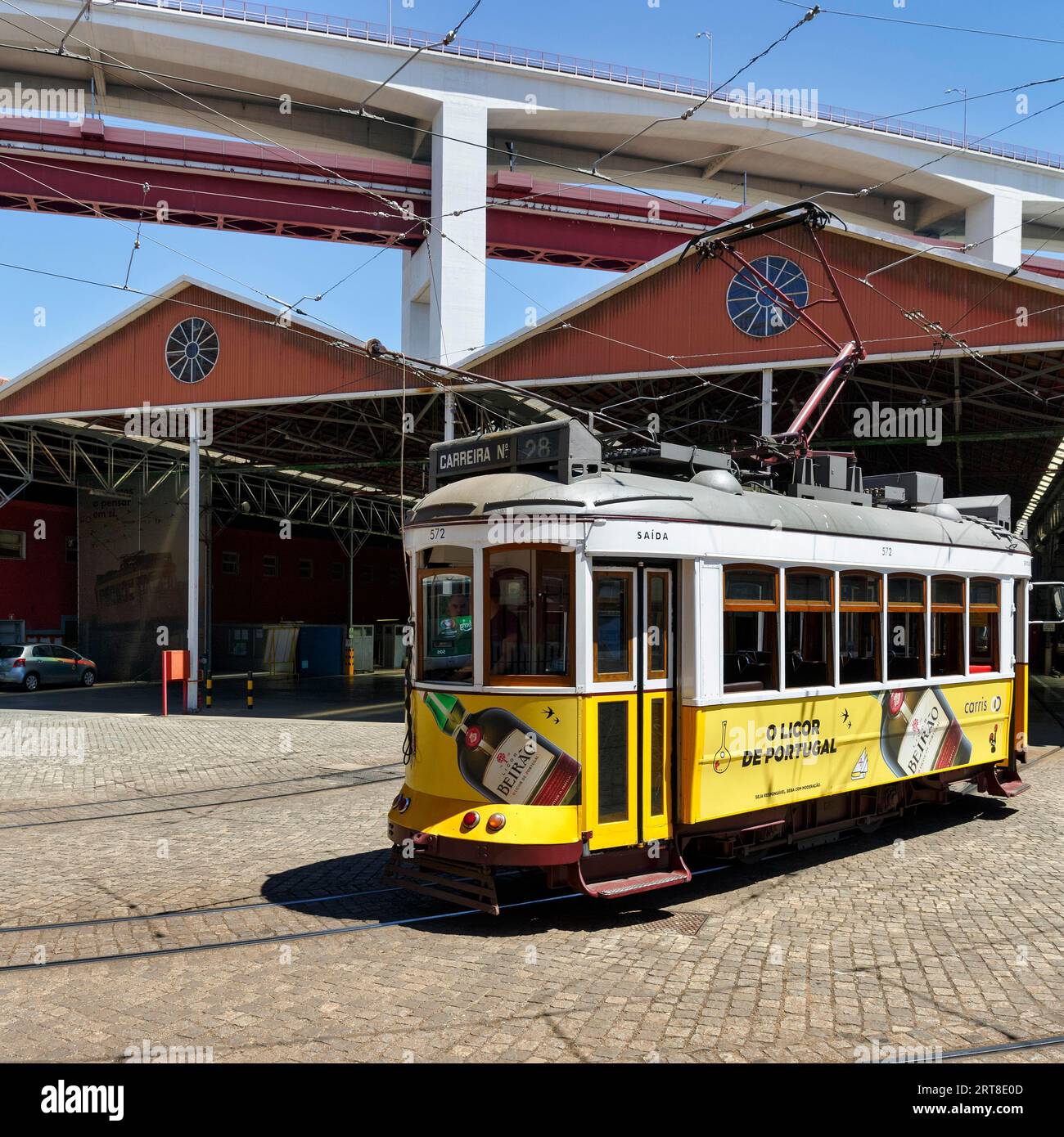 The old tram depot hi-res stock photography and images - Alamy
