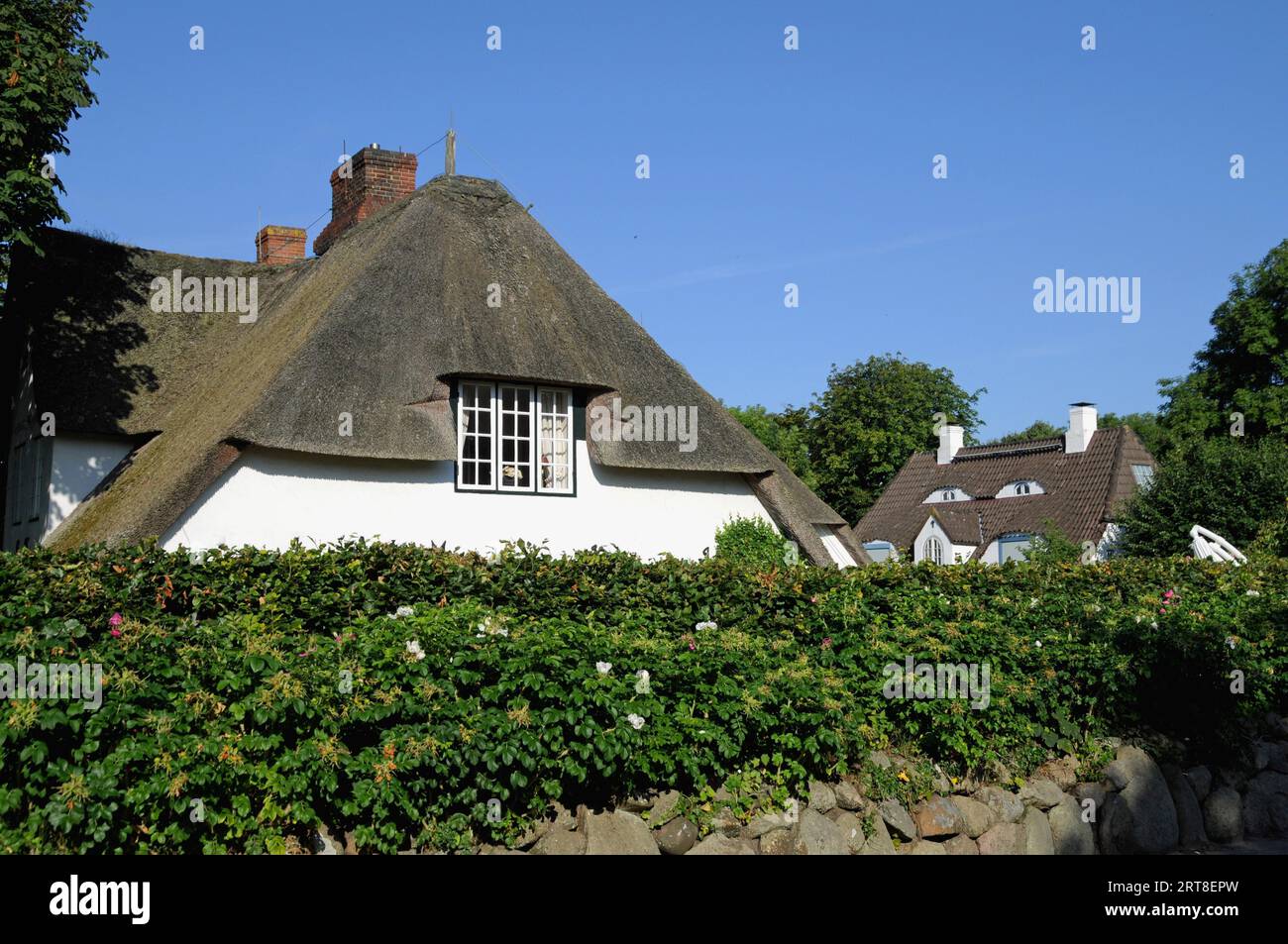 Thatched roof house Stock Photo - Alamy