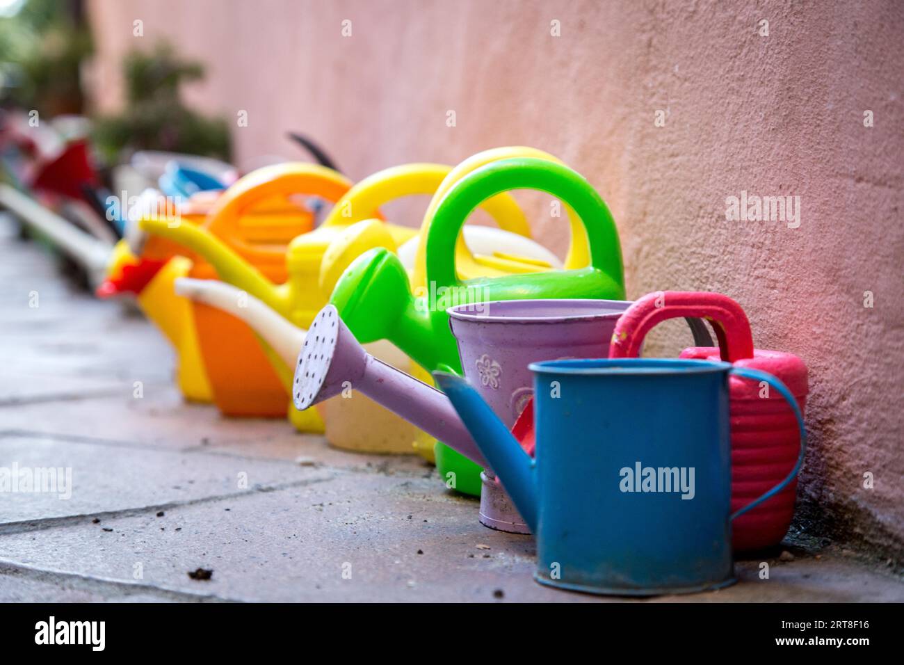 Decorative watering cans hi-res stock photography and images - Alamy