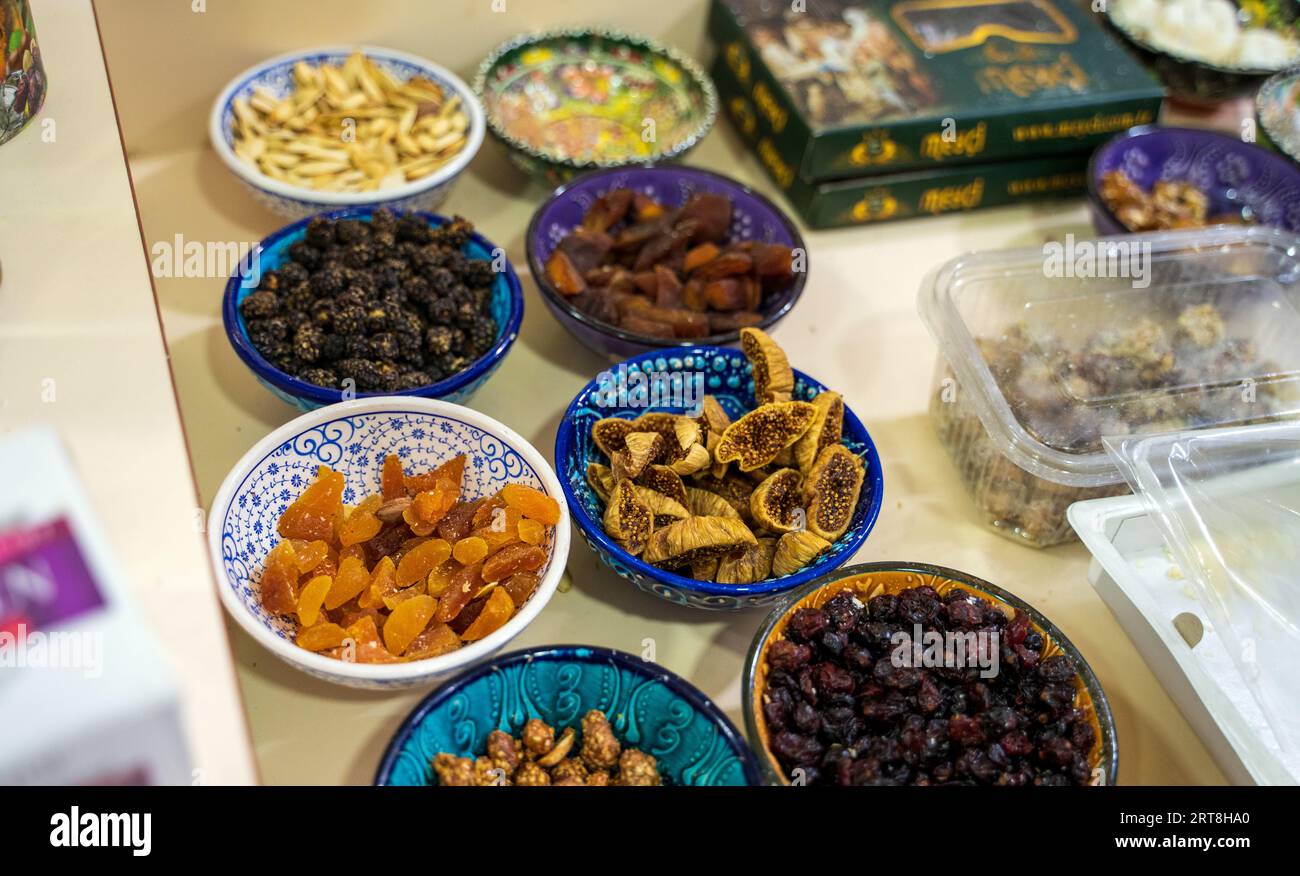 Moroccan vegetable stew with dried figs and candies Stock Photo - Alamy