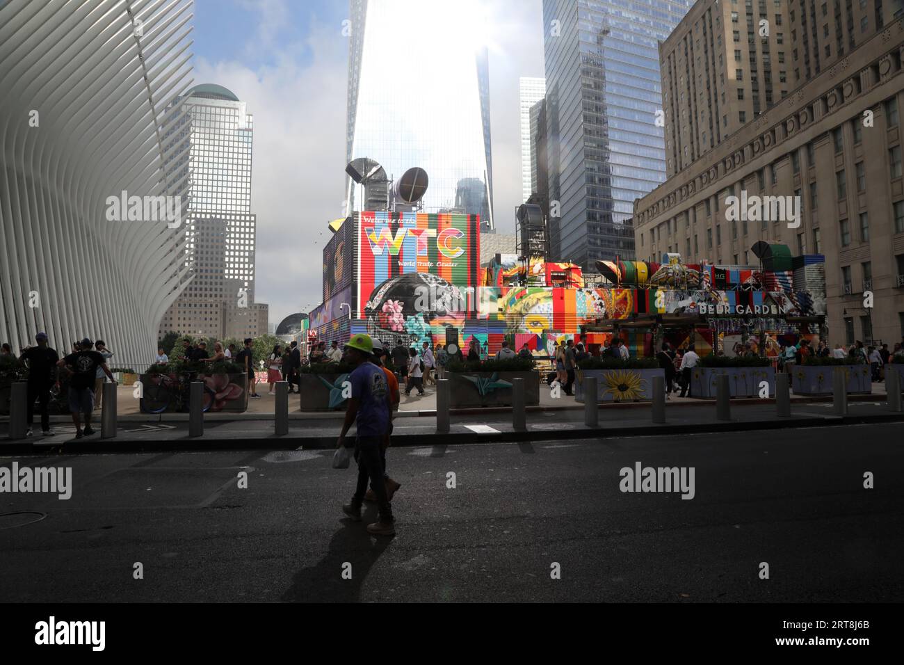 New York, NY, USA. 11th Sep, 2023. Crowds of New Yorkers and others ...