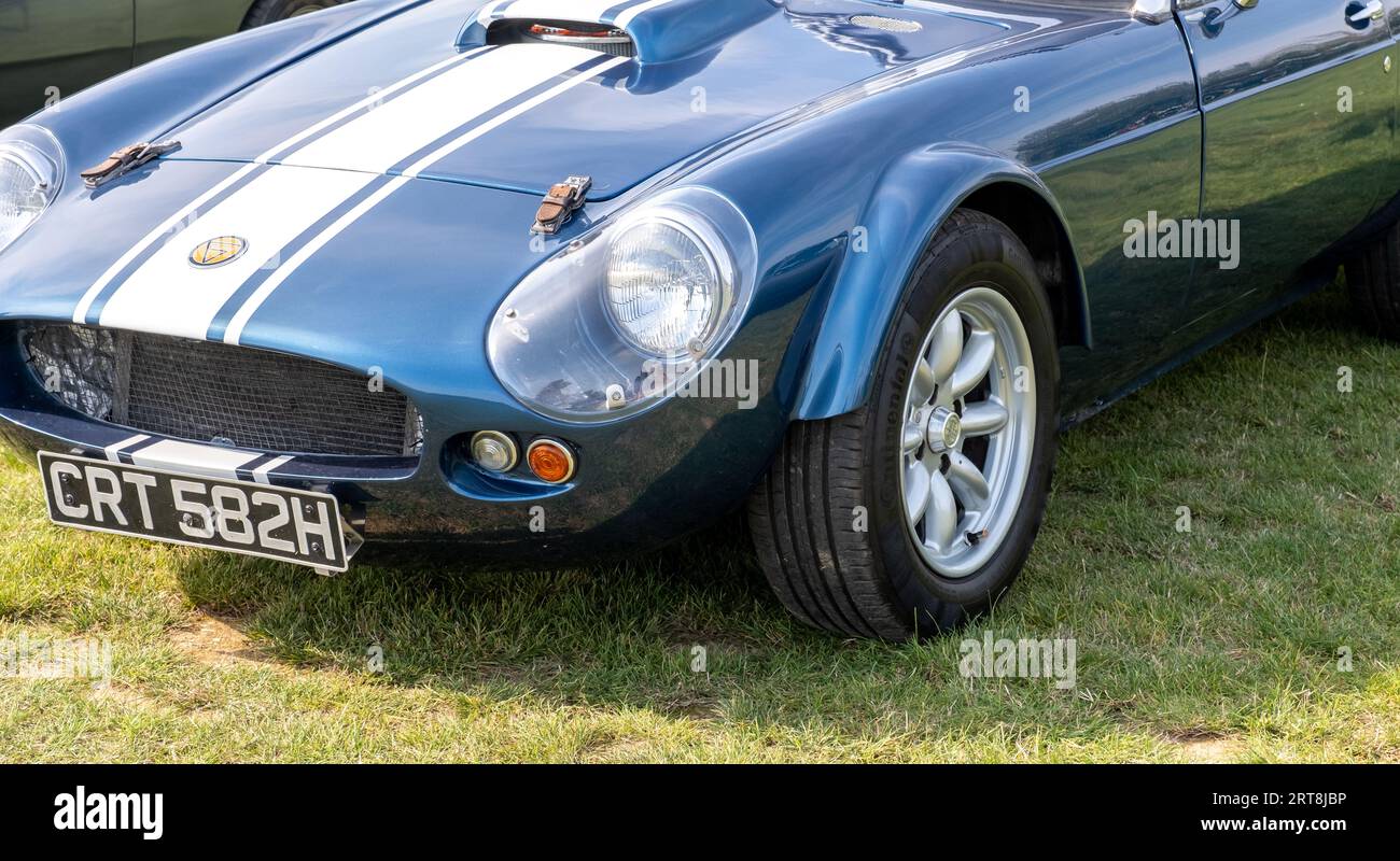 Wroxham, Norfolk, UK – September 10 2023. A vintage Ginetta G11 (one of ...