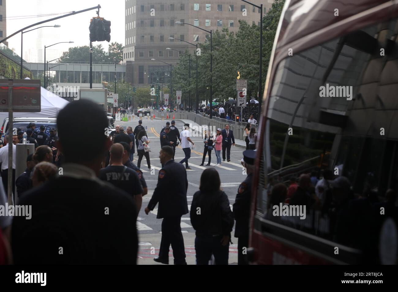 New York, NY, USA. 11th Sep, 2023. Crowds of New Yorkers and others ...