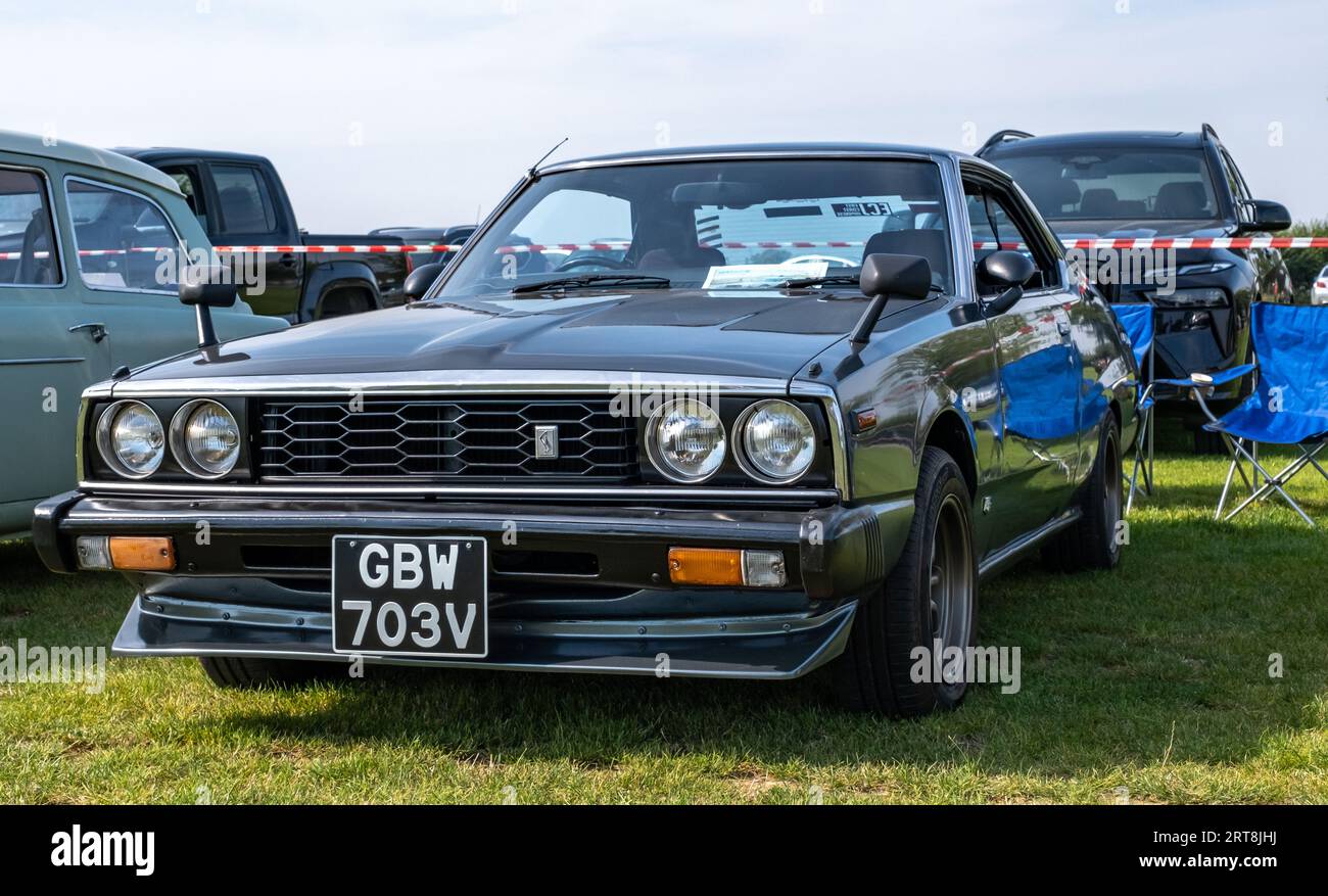 Wroxham, Norfolk, UK – September 10 2023. A vintage Datsun Skyline ...