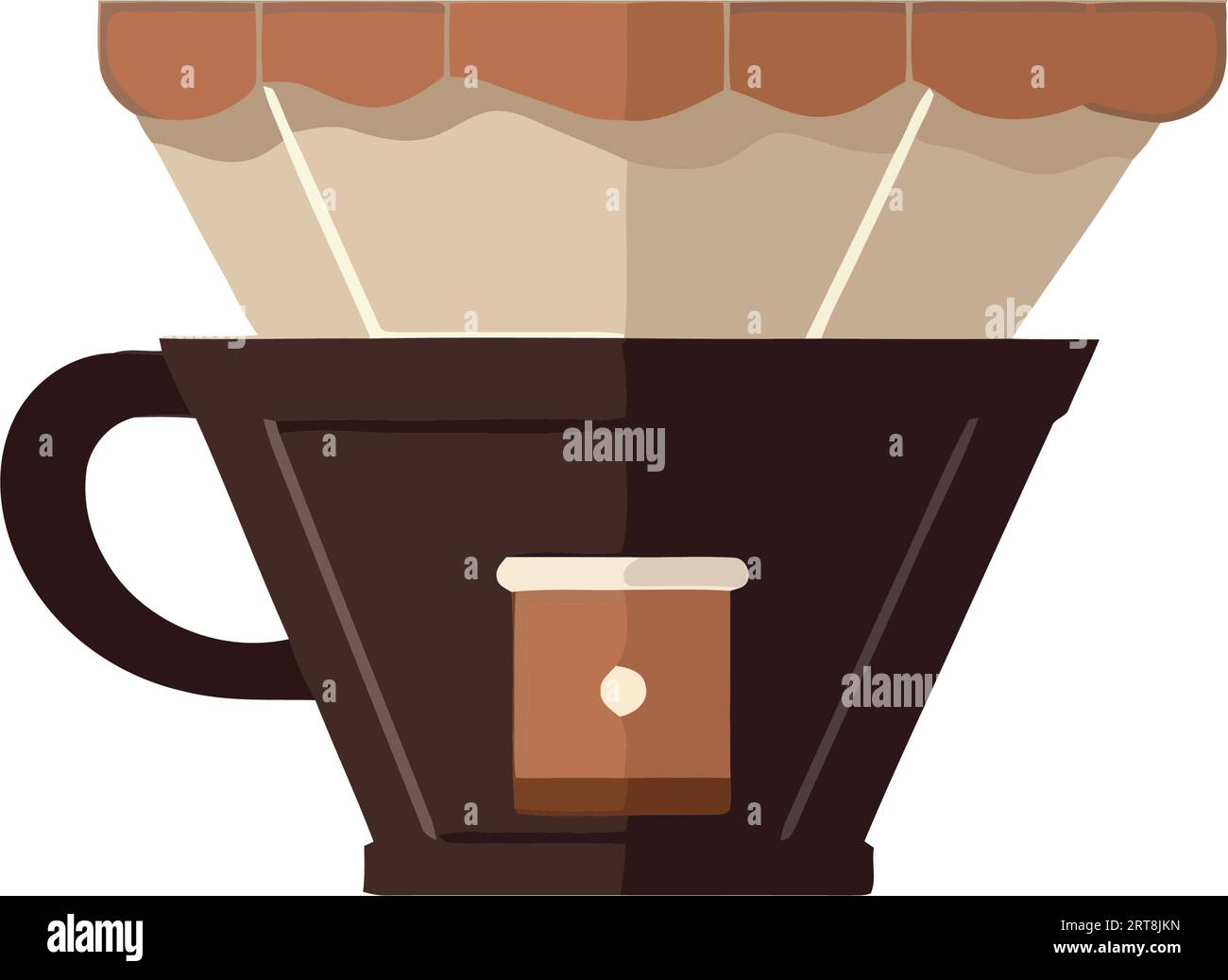 Coffee drip bag Stock Vector Images - Alamy