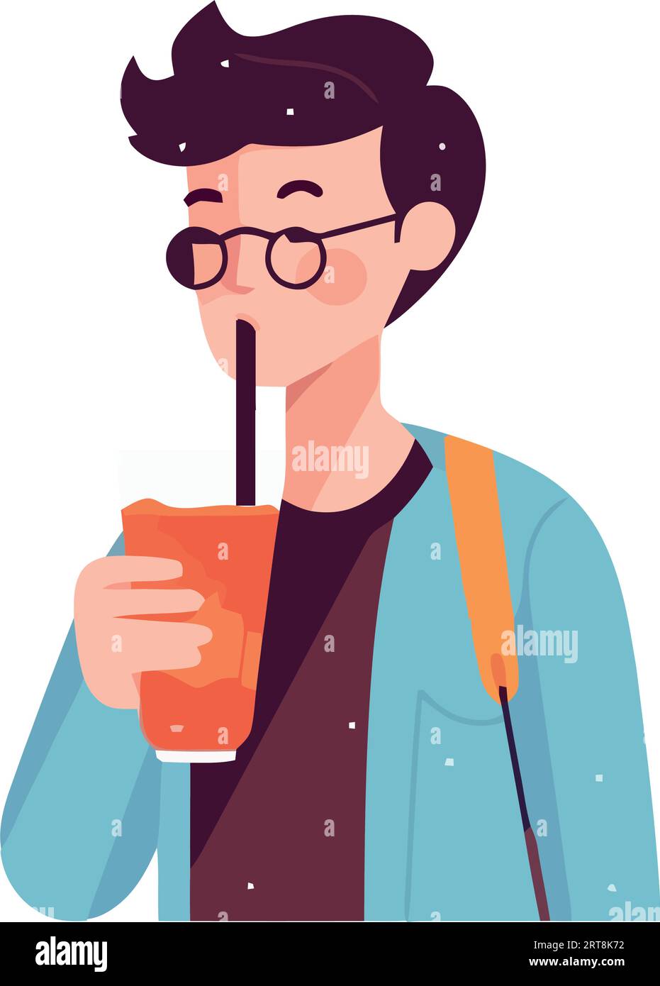 One adult and mug Stock Vector Images - Alamy