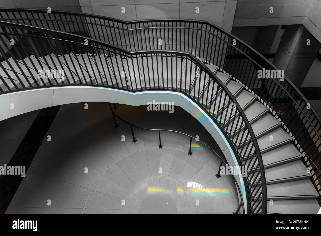Staircase in the US Capitol building in Washington DC Stock Photo - Alamy