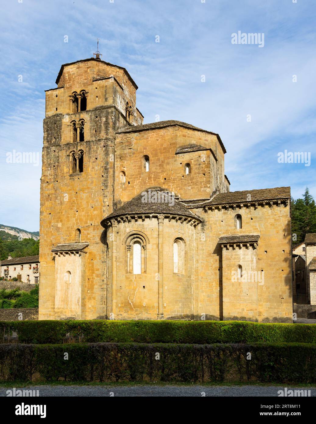 Santa maria de santa cruz de la seros hi-res stock photography and ...