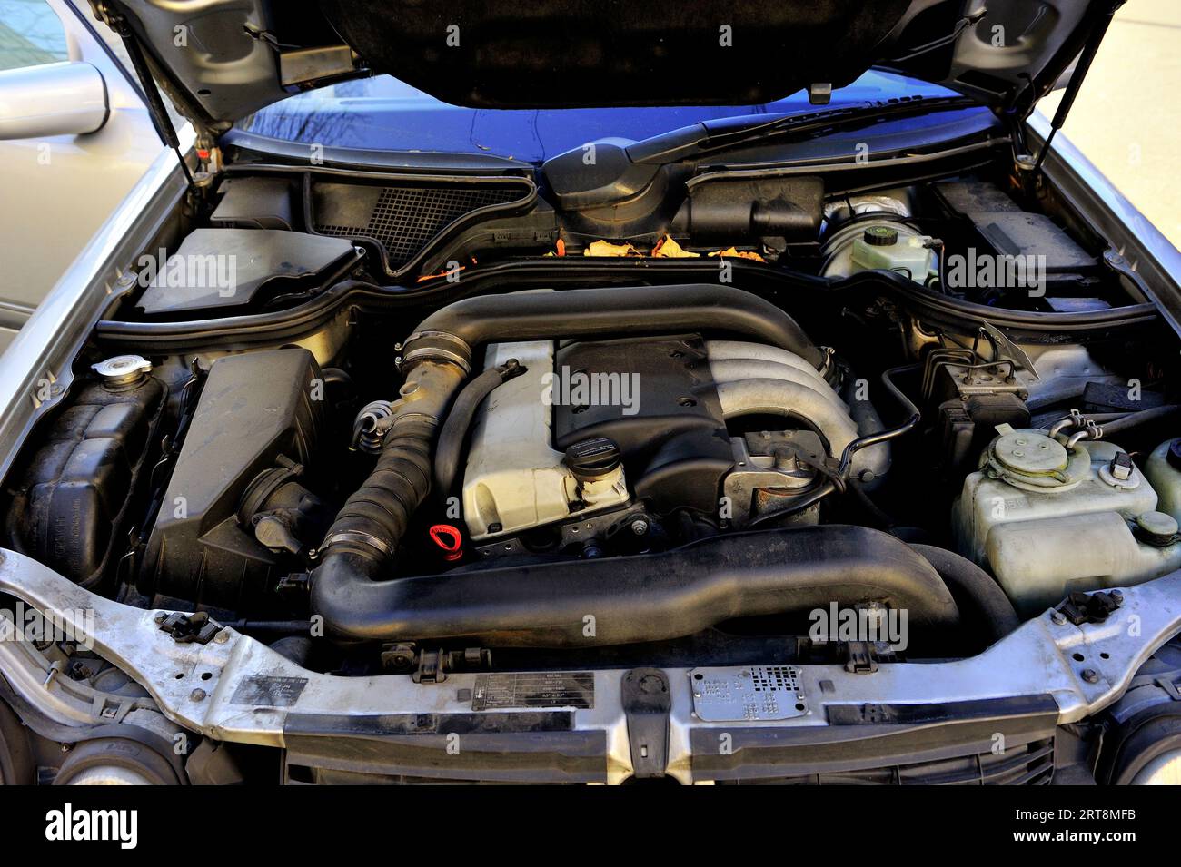 Mercedes-Benz W 210, used car, used Mercedes Benz,classic Stock Photo ...