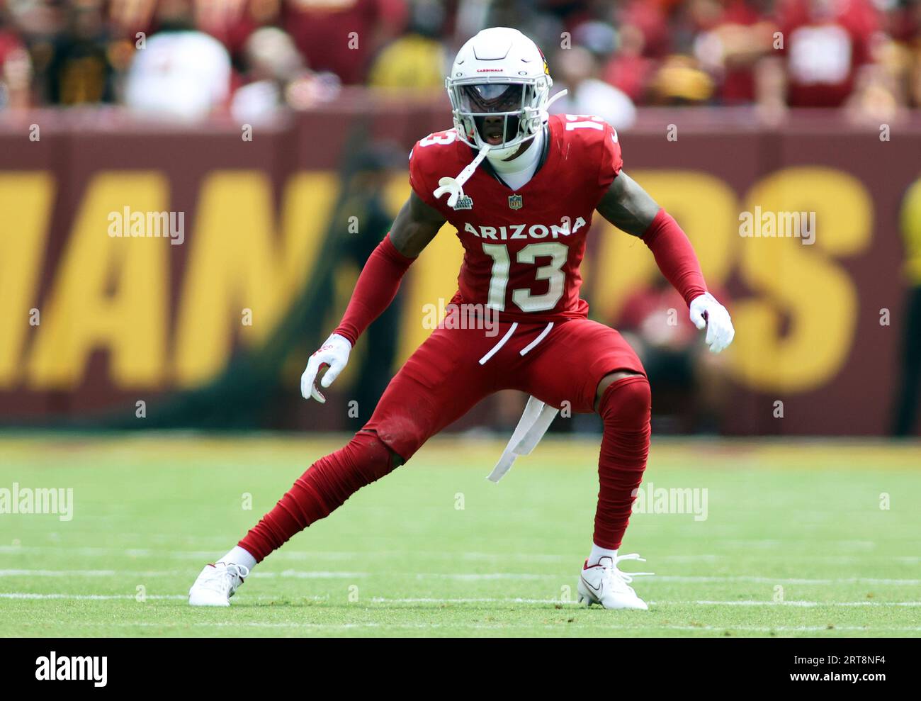 Arizona Cardinals cornerback Kei'Trel Clark (13) runs during an NFL ...