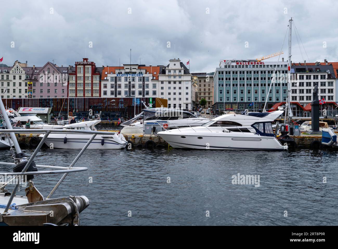 The UNESCO World Heritage site of Bryggen at the Bergen harbor; Bergen, Norway Stock Photo - Alamy