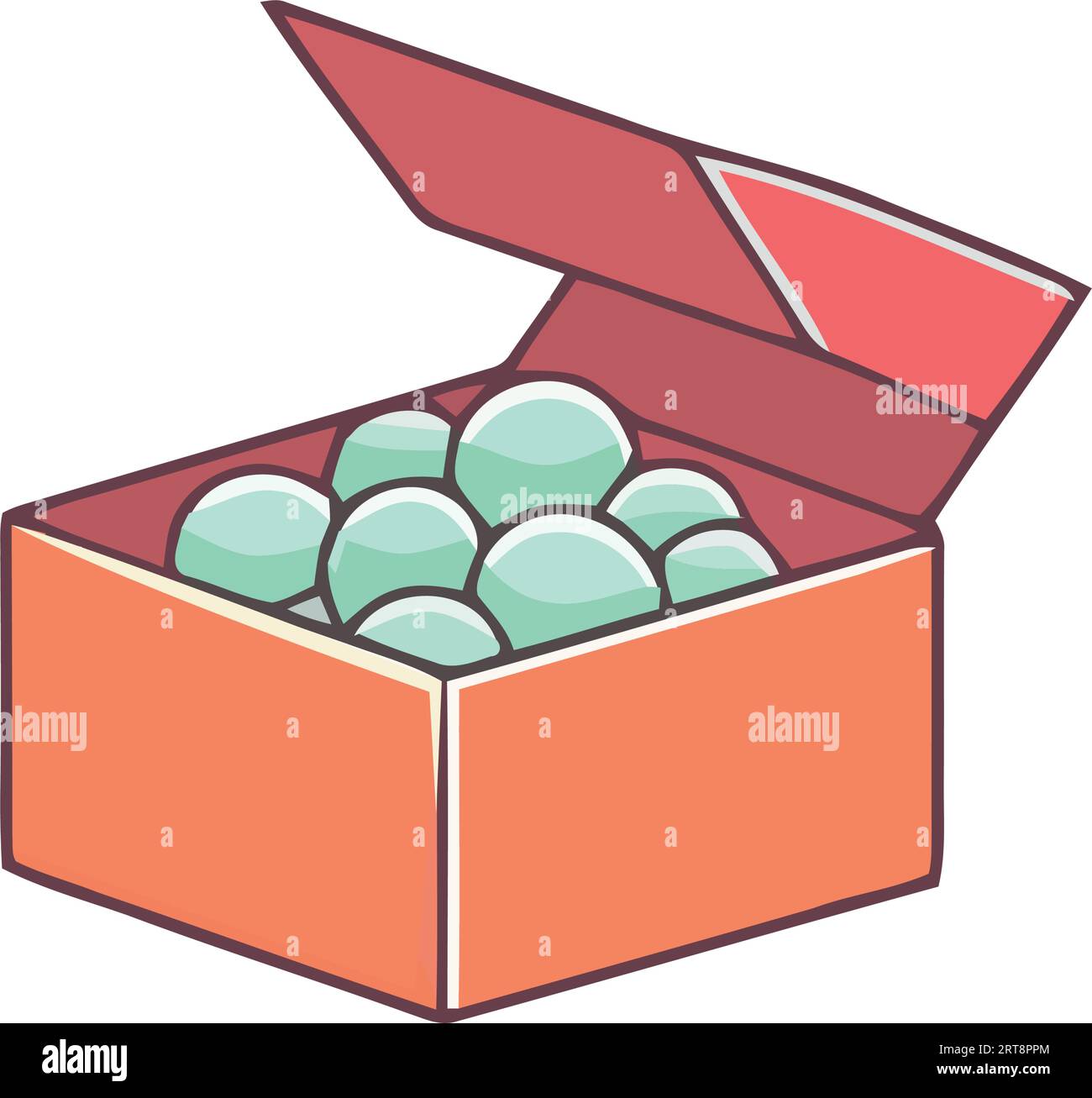 Gourmet chocolate gift box icon Stock Vector Image & Art - Alamy