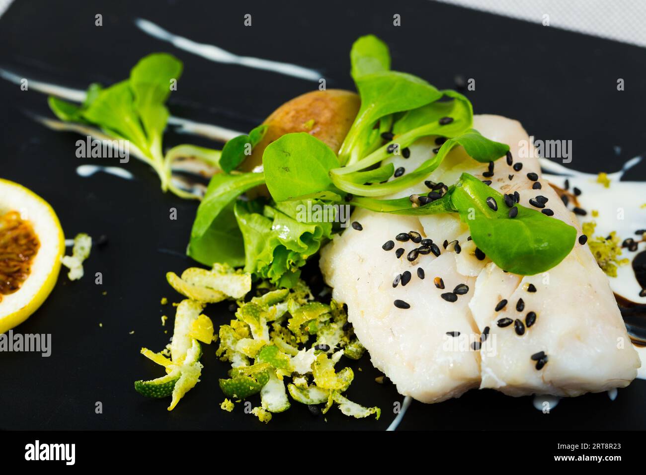 Hake in French Stock Photo - Alamy