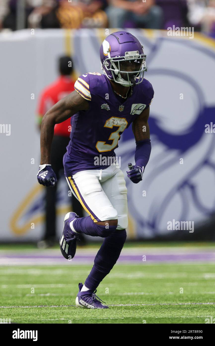 Minnesota Vikings wide receiver Jordan Addison (3) in action against ...