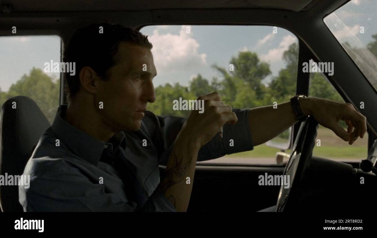 Los Angeles. CA. USA. Matthew McConaughey as Rustin Cohle in a scene ...
