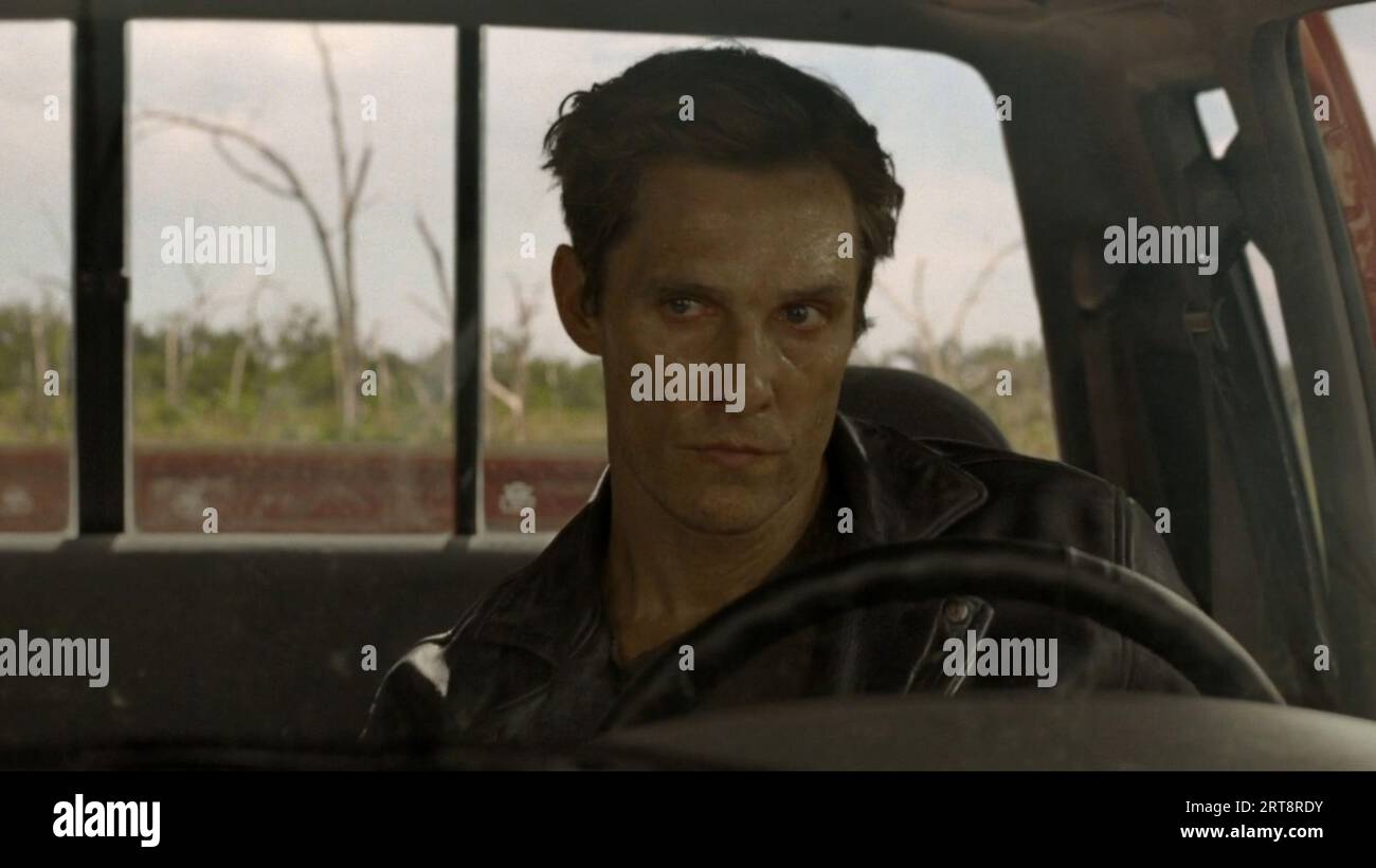 Los Angeles. CA. USA. Matthew McConaughey as Rustin Cohle in a scene ...