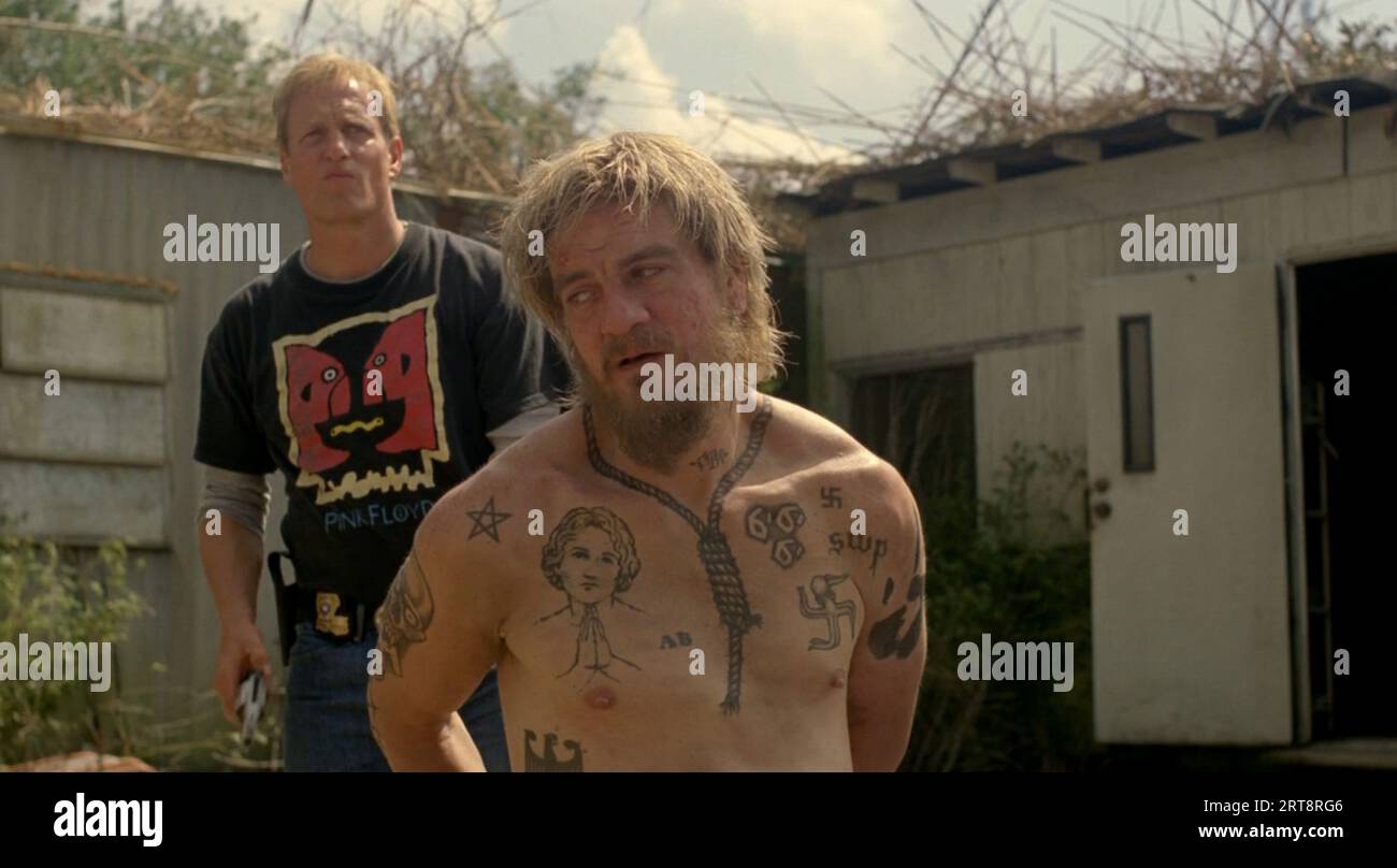 Los Angeles. CA. Woody Harrelson as Martin Hart and Charles Halford as ...