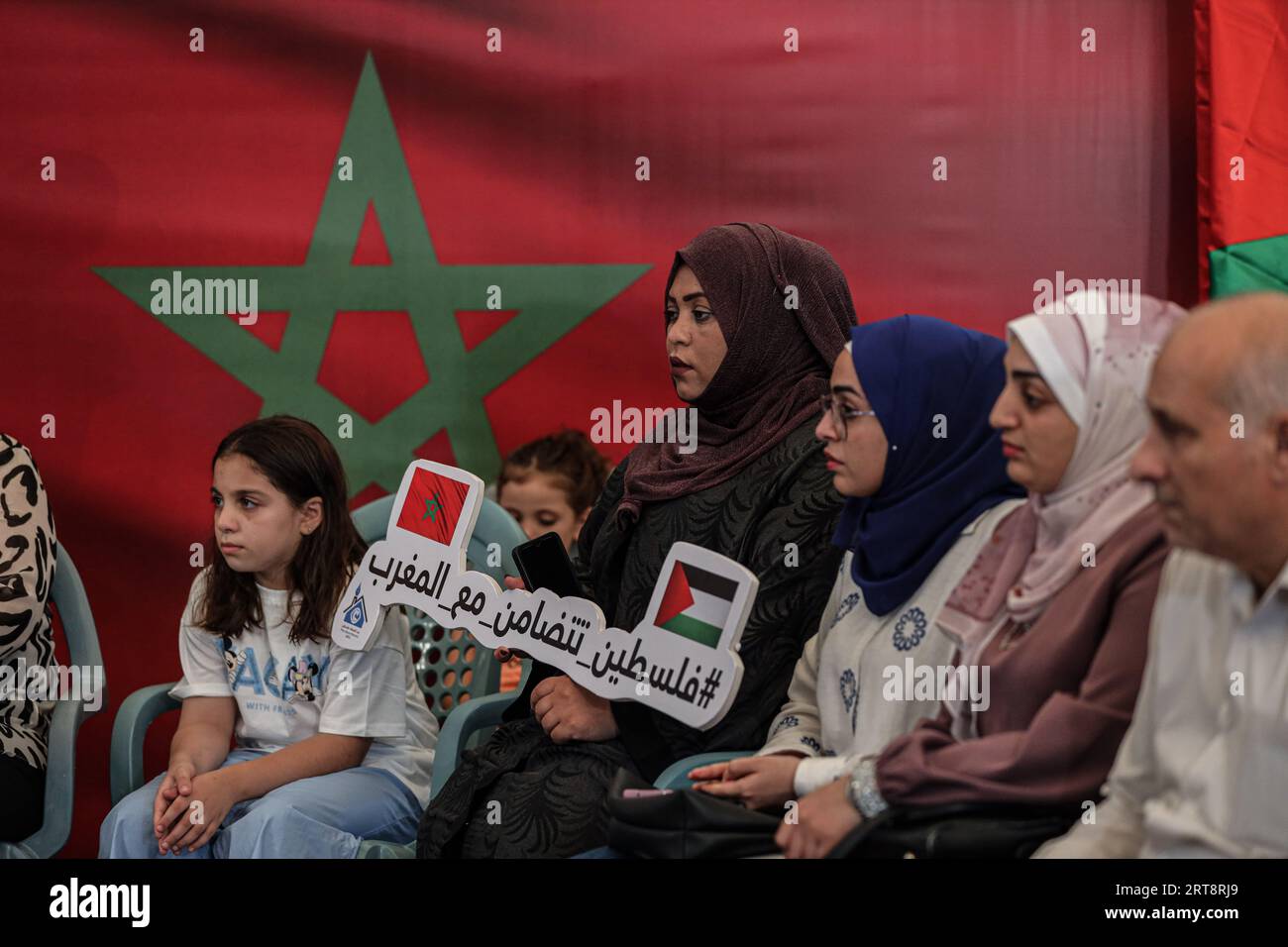 Gaza, Gaza, Palestine. 11th Sep, 2023. Members of the Moroccan ...