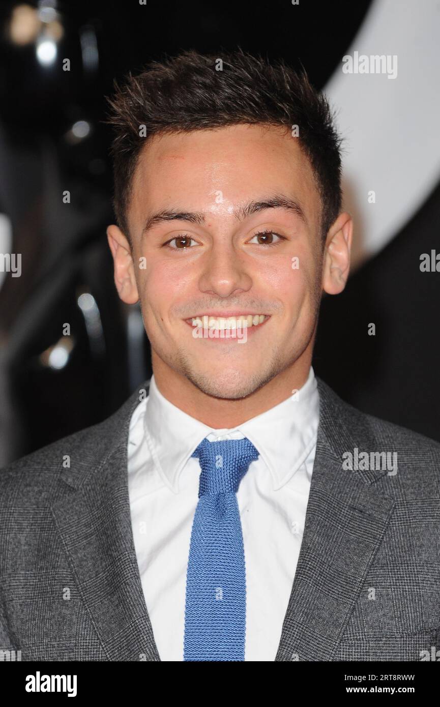 London. UK. Tom Daley at the The BRIT Awards with MasterCard 2014 Red ...