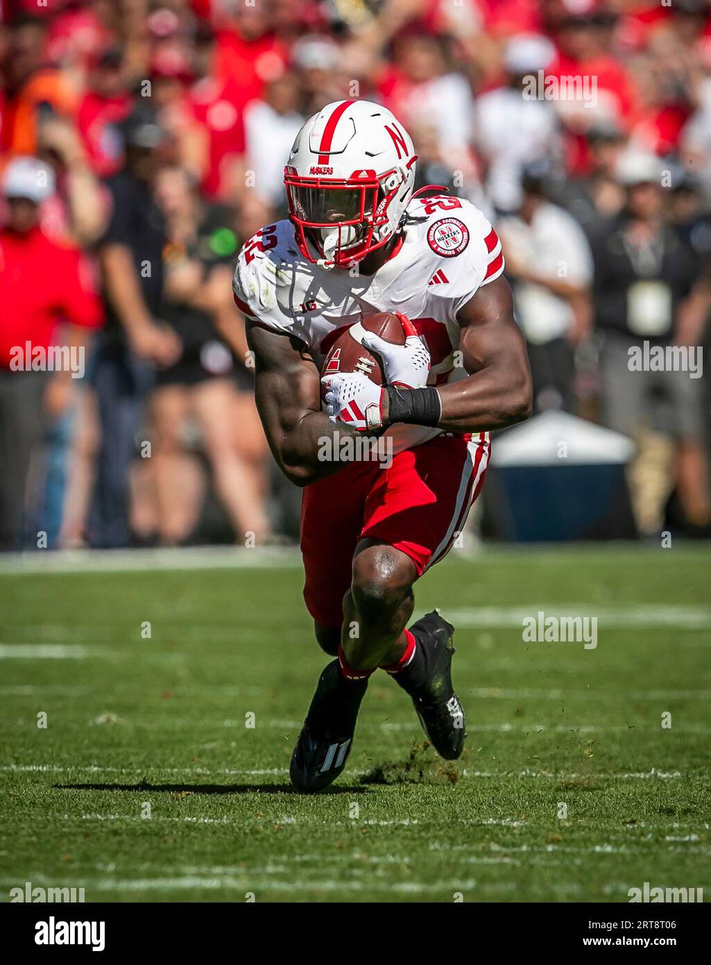 BOULDER, CO - SEPTEMBER 09: Nebraska running back Gabe Ervin Jr. (22 ...