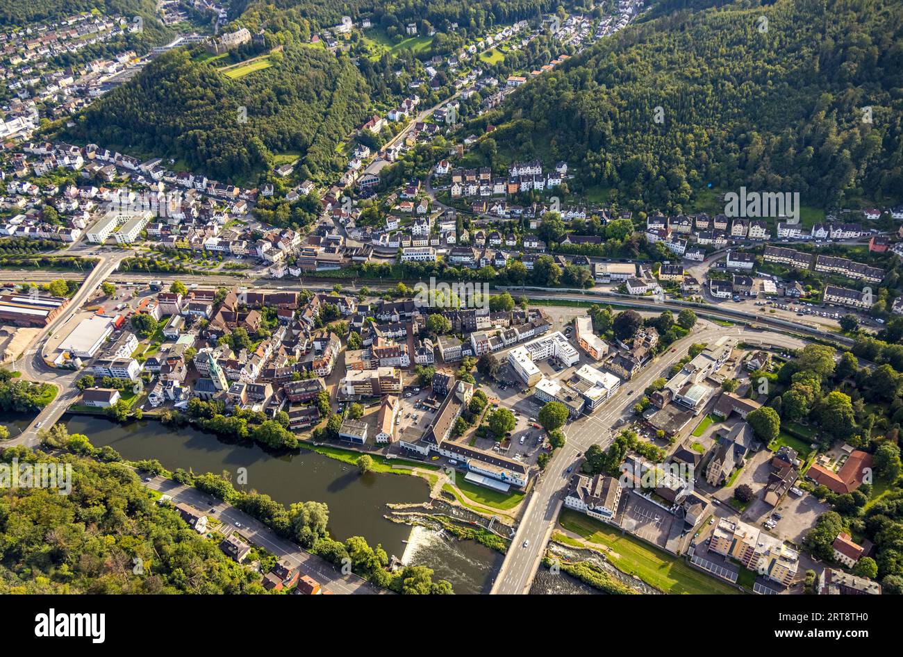 City center view hohenlimburg hi-res stock photography and images - Alamy