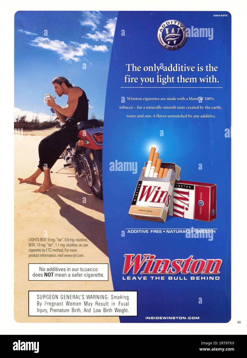 Winston Cigarettes Additive Free Winston Cigarettes Additive Free