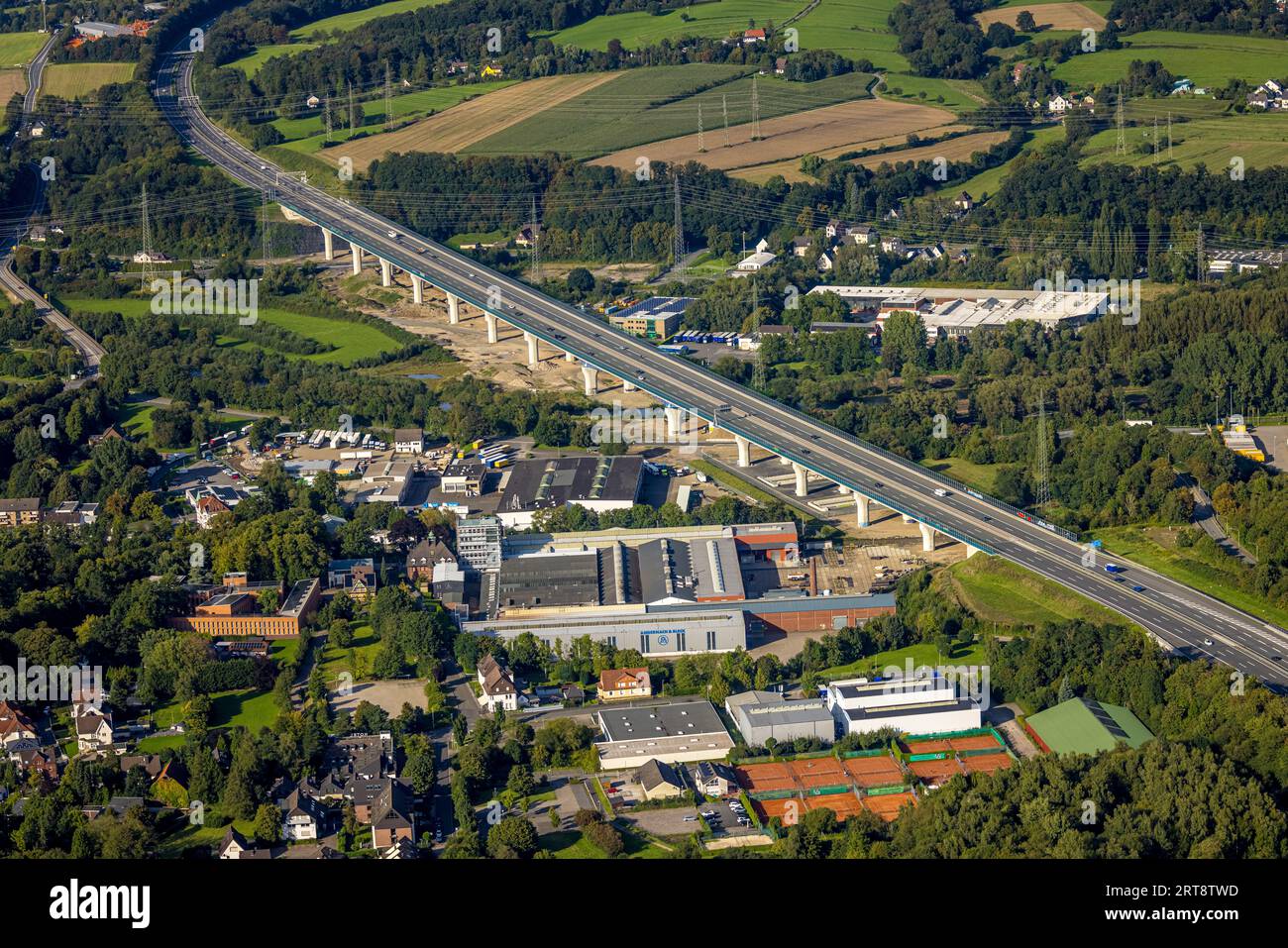 Lennetal bridge of the a45 freeway hi-res stock photography and images ...