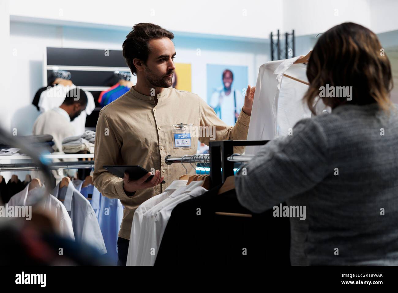 Hanger options hi-res stock photography and images - Alamy