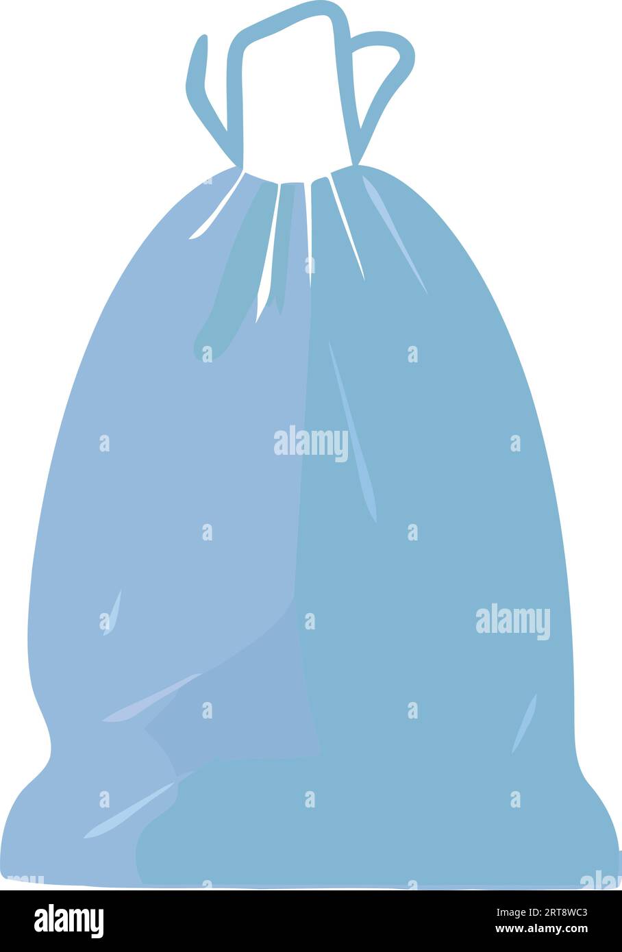 Garbage bag icon on isolated backdrop vector Stock Vector Image & Art ...
