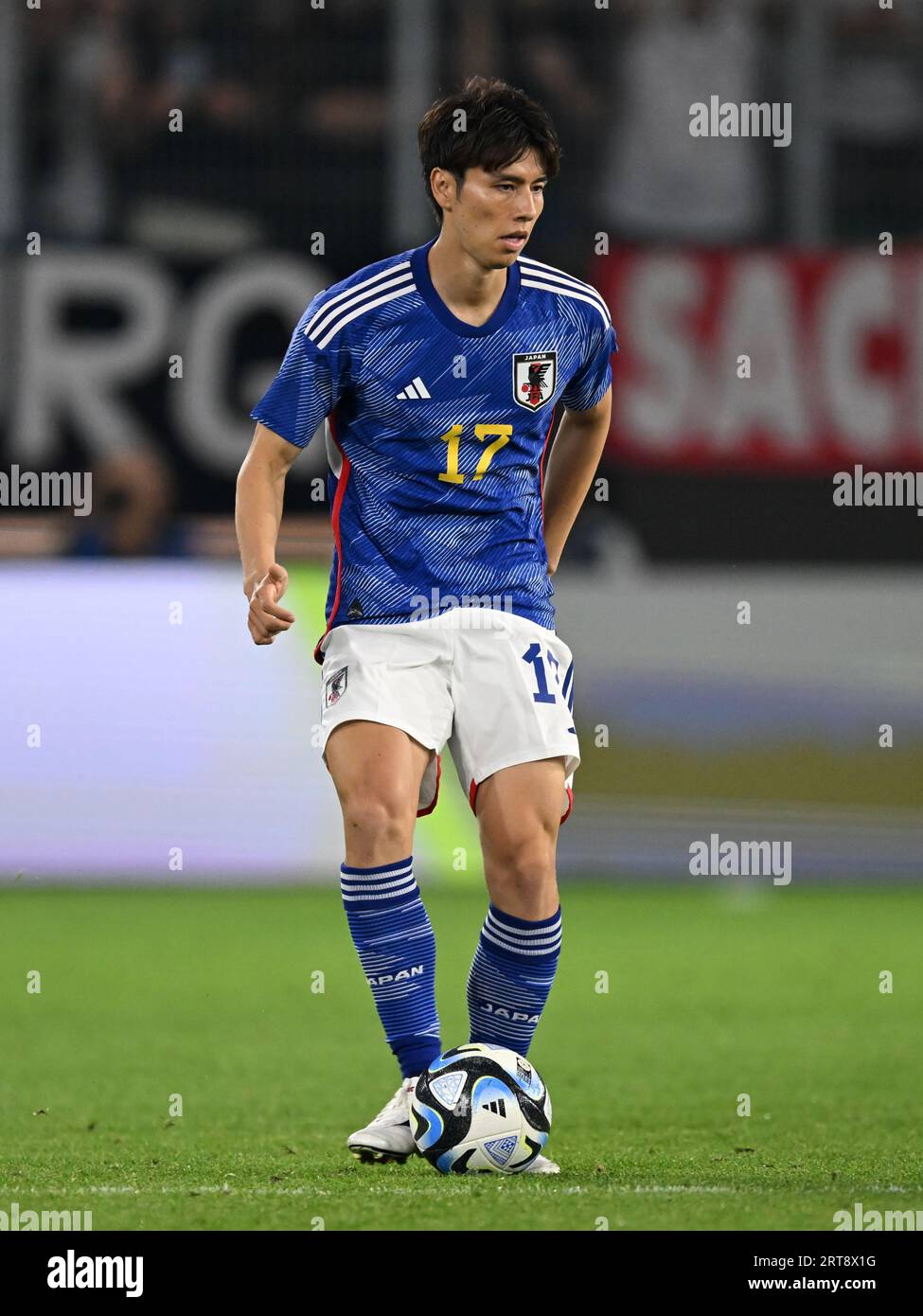 WOLFSBURG - Ao Tanaka of Japan during the friendly International match ...