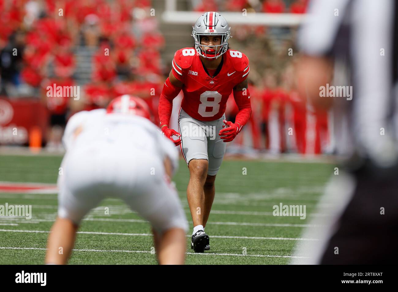 Ohio State defensive back Lathan Ransom plays against Youngstown State ...