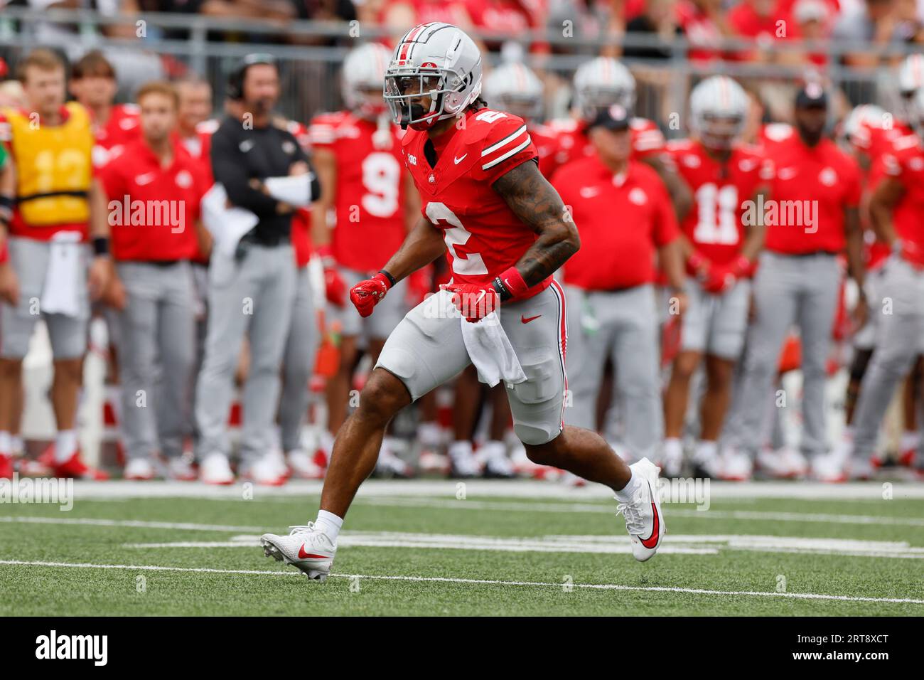 Ohio State receiver Emeka Egbuka plays against Youngstown State during ...