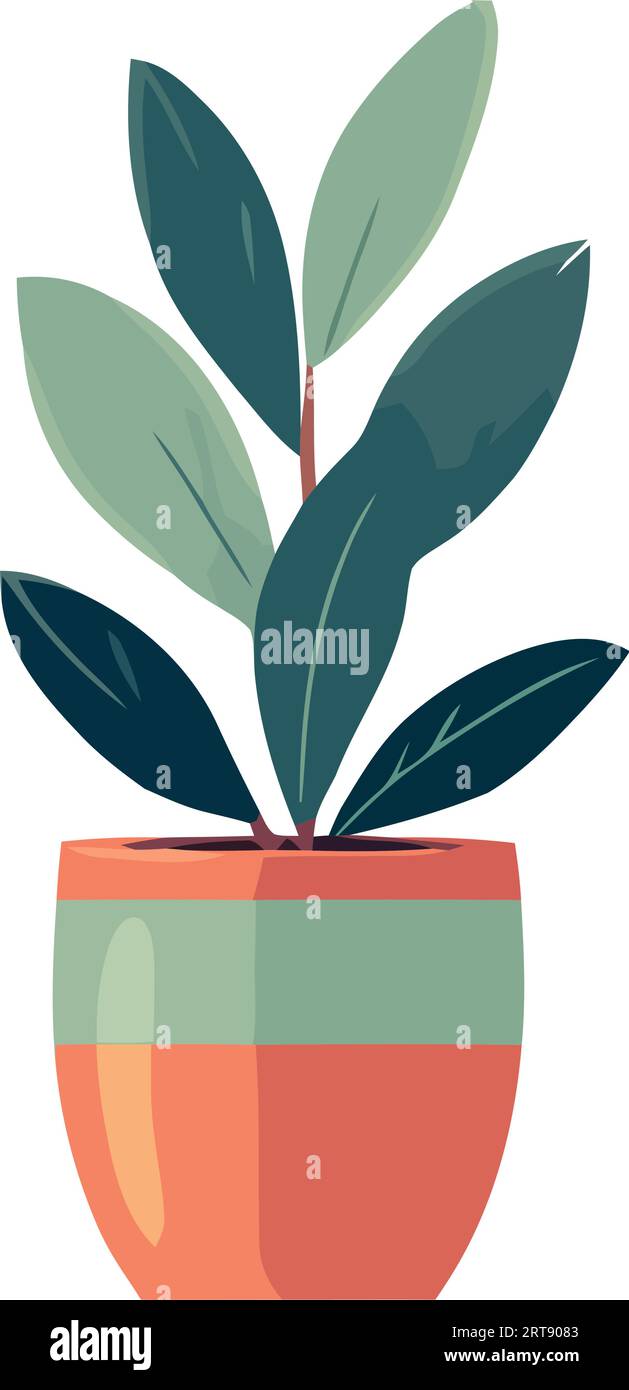 Green plant growth symbolizes nature freshness and beauty Stock Vector ...