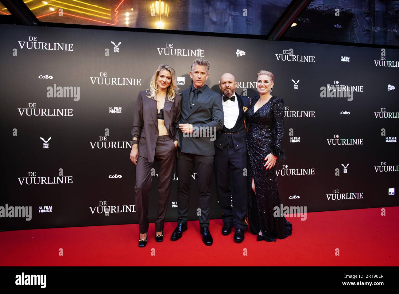 AMSTERDAM - Sallie Harmsen, Waldemar Torenstra, Marco Kroon and Mirjam ...