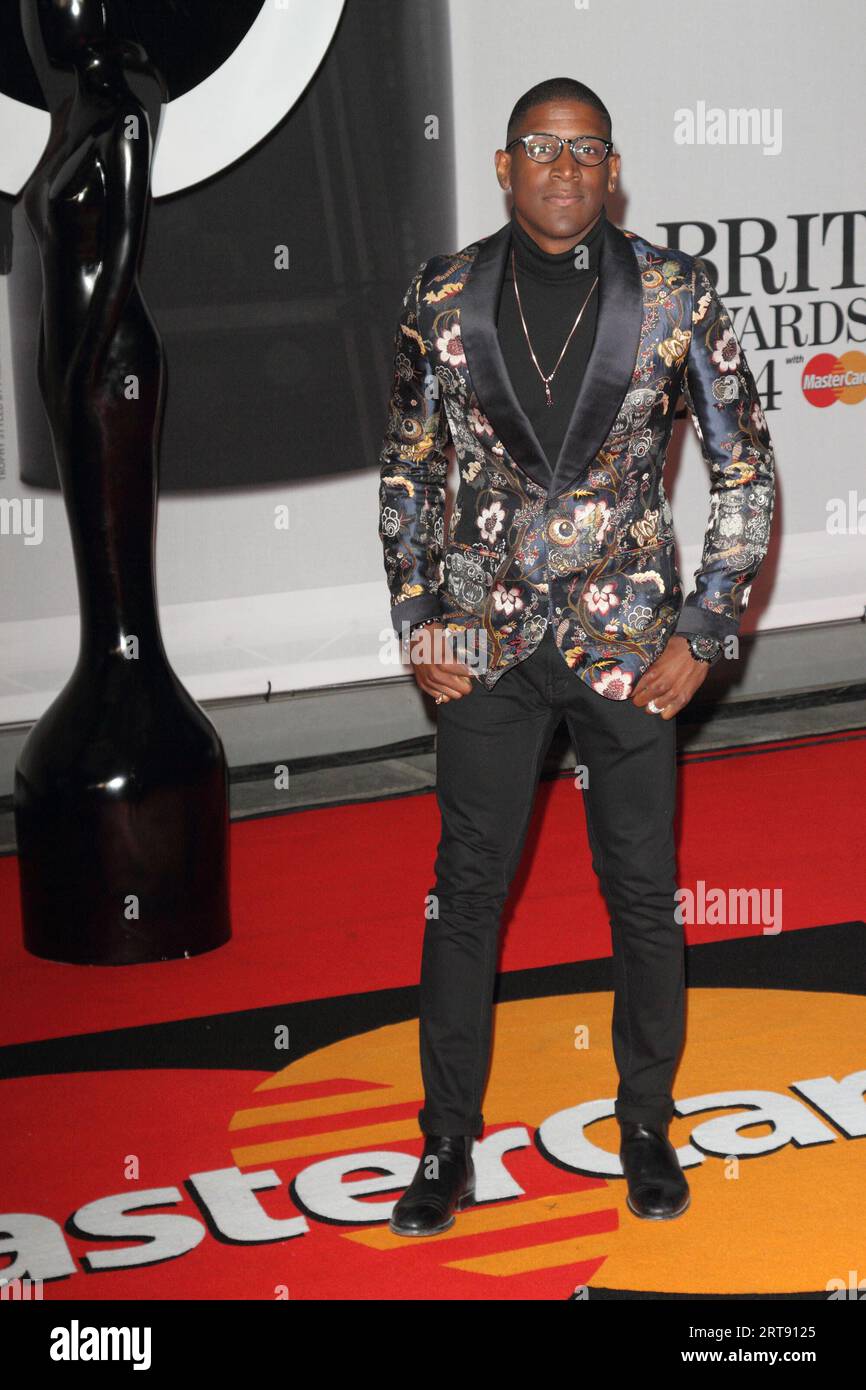 London. UK. Labrinth (Timothy McKenzie) at the The BRIT Awards with ...