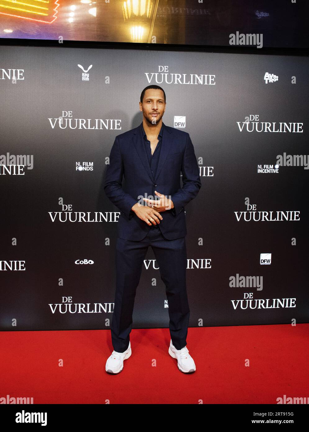 AMSTERDAM - Tarikh Janssen on the red carpet at the premiere of the ...