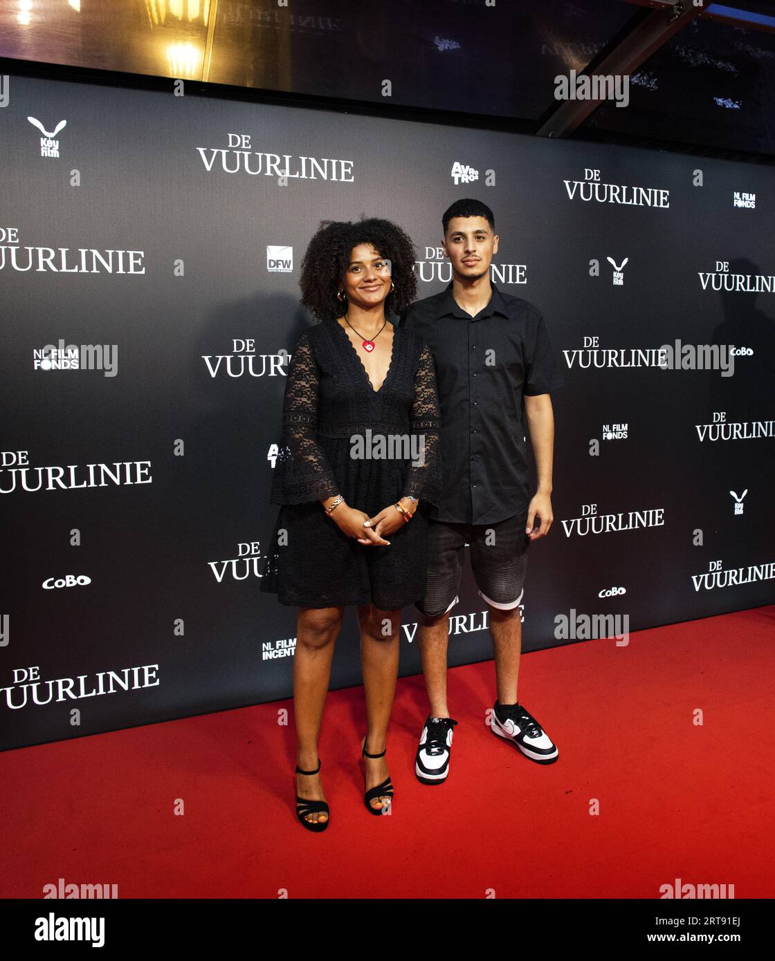 AMSTERDAM - Stephanie van Eer on the red carpet at the premiere of the ...