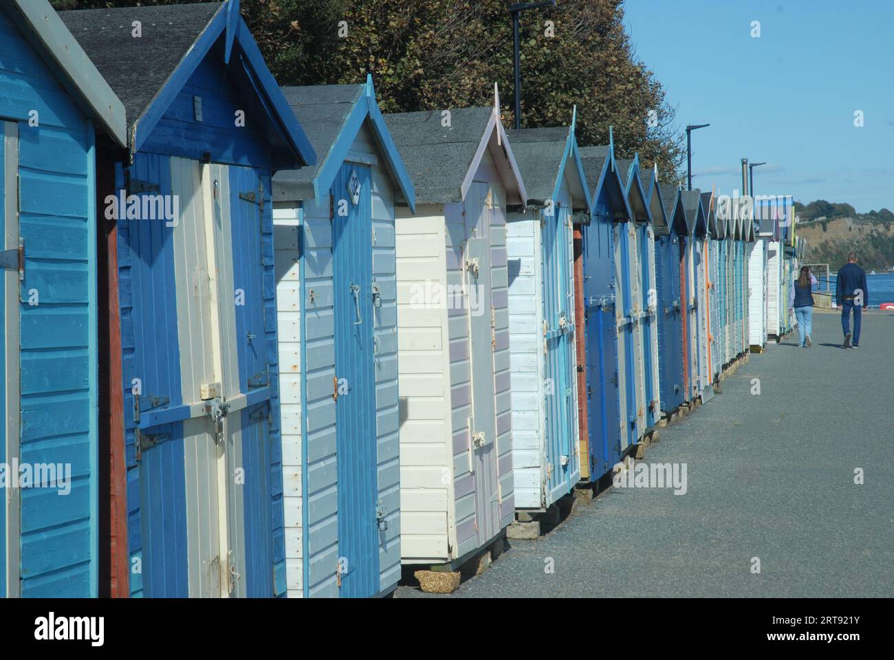 Beach Huts, Small Hope Beach, Shanklin, Isle of Wight, Hampshire ...