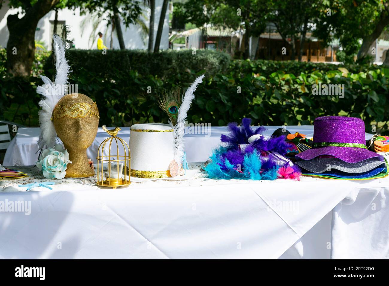 Reception Of Social Events; Tables Decorated For Events: Parties ...