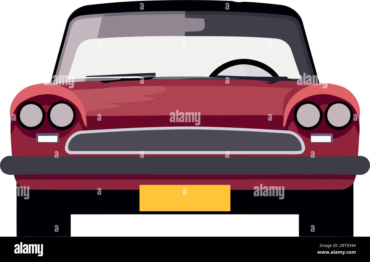 Shiny sports car driving on modern highway Stock Vector Image & Art - Alamy