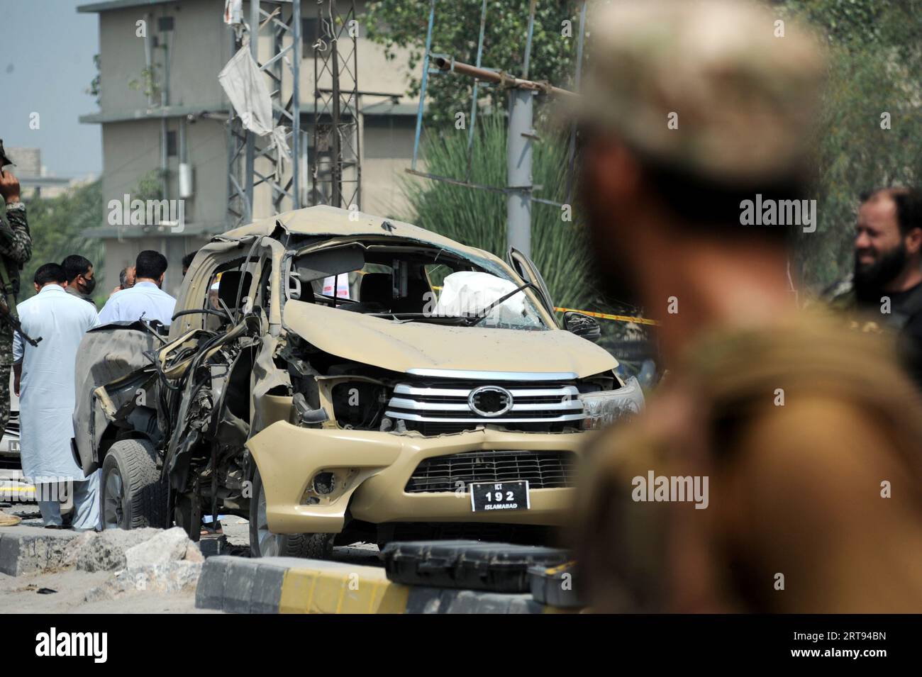 Pesawar, Peshawar, Pakistan. 11th Sep, 2023. Pakistani security ...